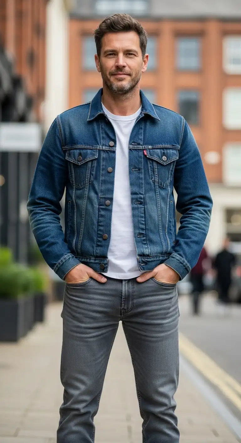 20 Stylish Gray Jeans Outfits for Men (Casual to Semi-Formal)