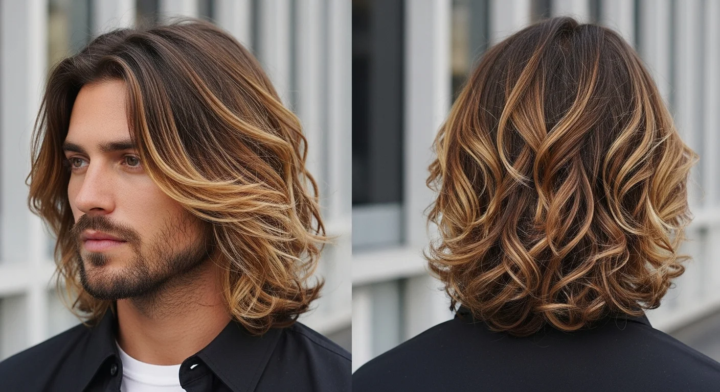 20 Men’s Balayage Long Hair Ideas