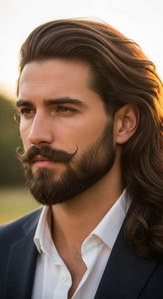 22 Beard Styles with Long Hair for Modern Men - styleobsidian.com