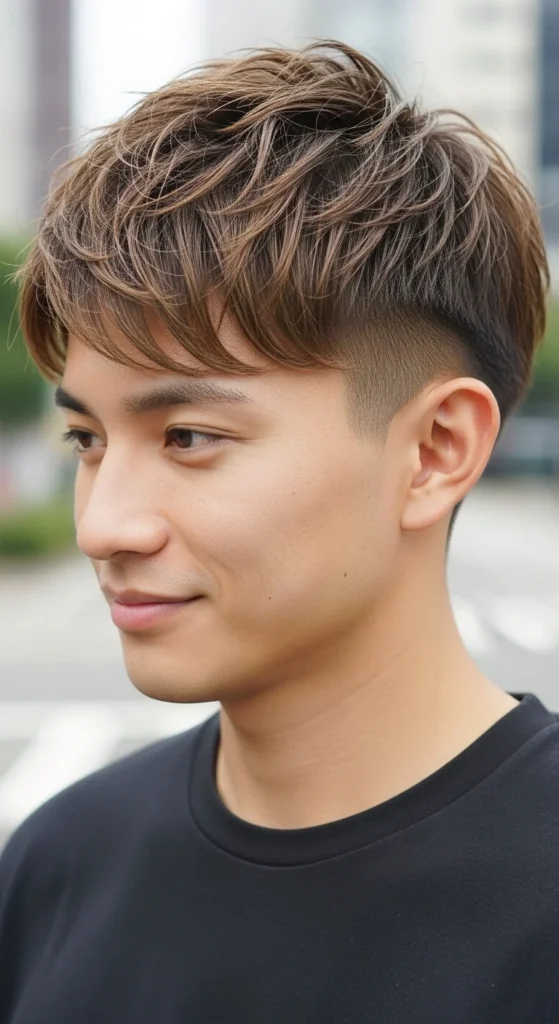 20 Short Layered Haircuts for Men with Wavy Hair