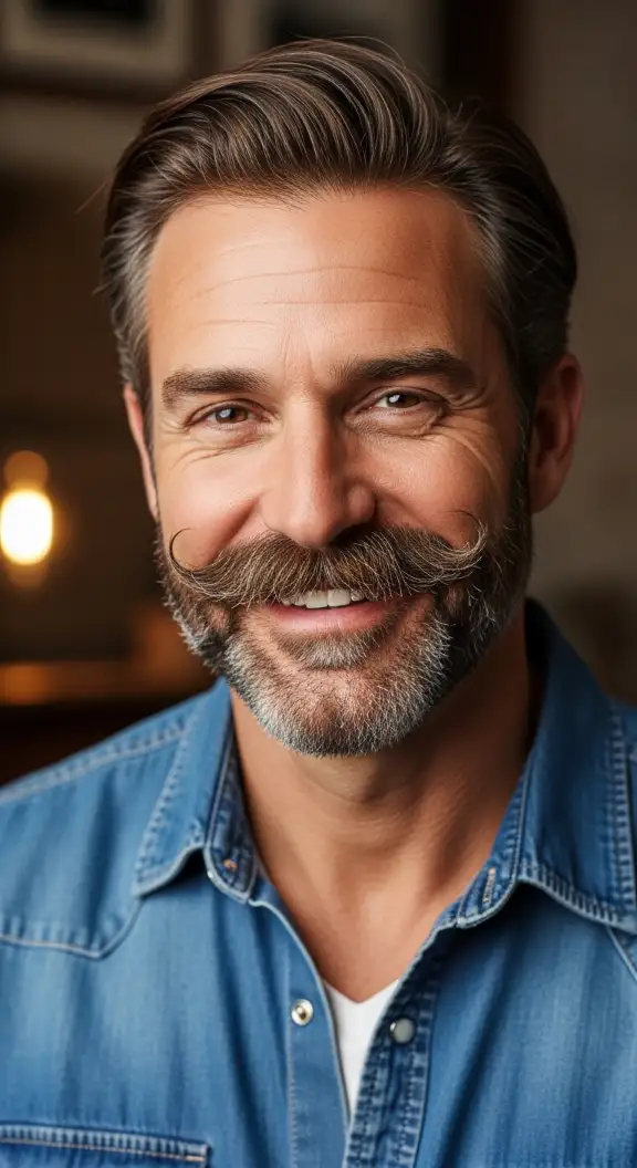 20 Best Mustache Styles for Men in 2025 | Classic, Modern & Creative Looks