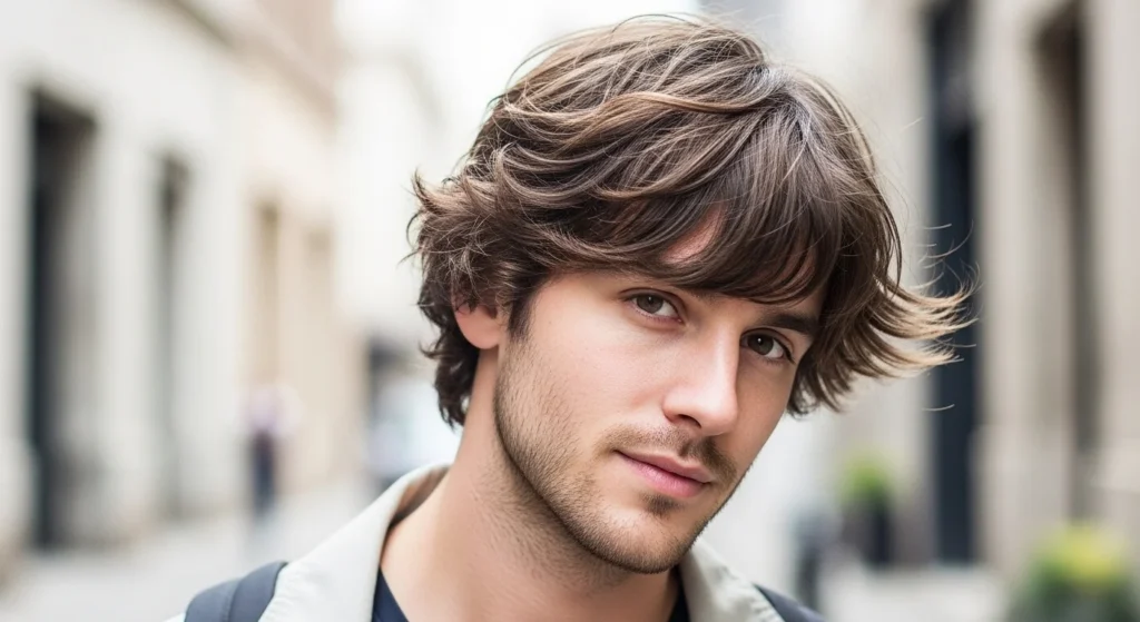 17 Flow Haircuts with Bangs – Stylish Hairstyles for Men ...