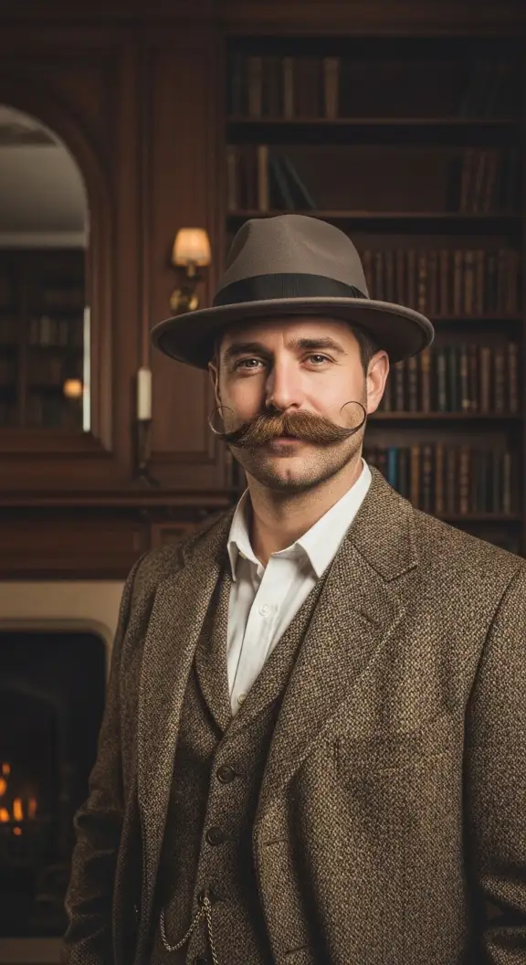 20 Best Mustache Styles for Men in 2025 | Classic, Modern & Creative Looks