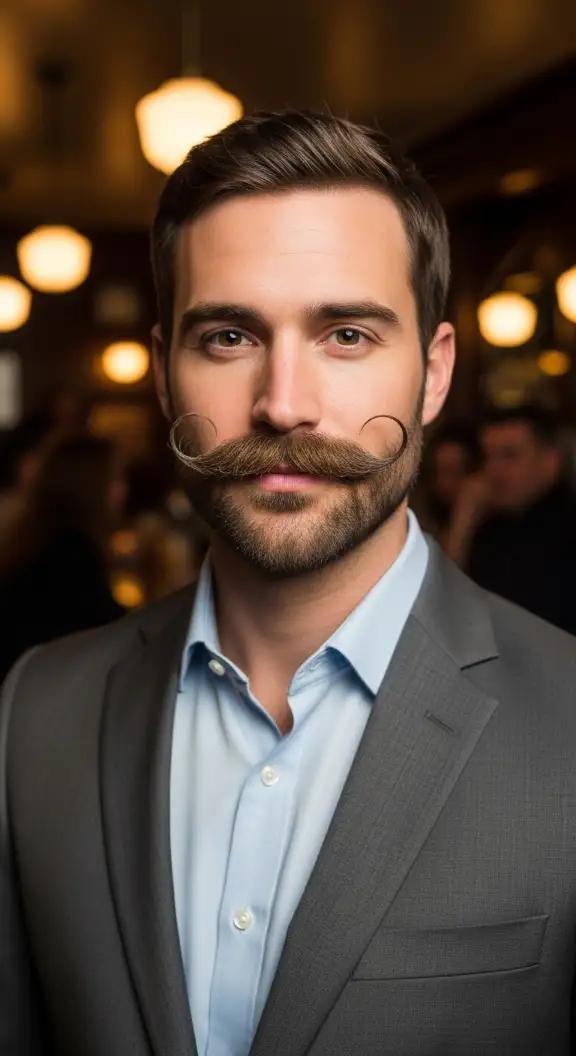20 Best Mustache Styles for Men in 2025 | Classic, Modern & Creative Looks