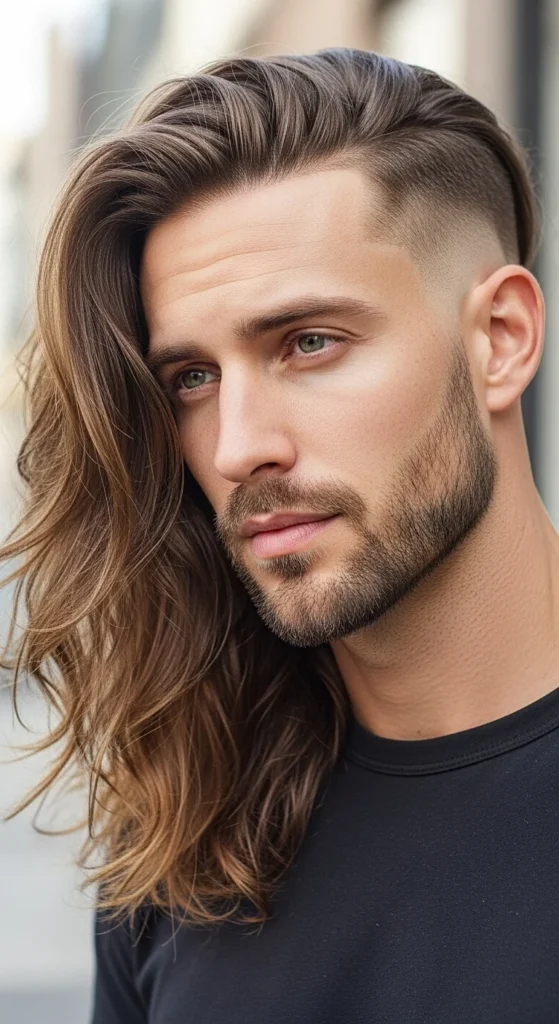 22 Modern Groom Hairstyles for Long Hair This Wedding Season ...