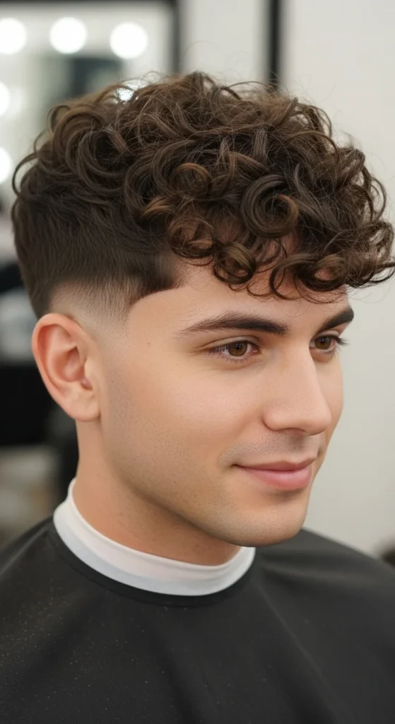21 Layered Haircuts for Men with Curly Hair – Stylish & Voluminous ...