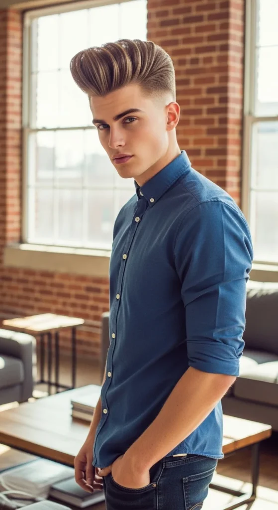 16 Hairstyles for Men with Square Faces – Stylish & Balanced ...
