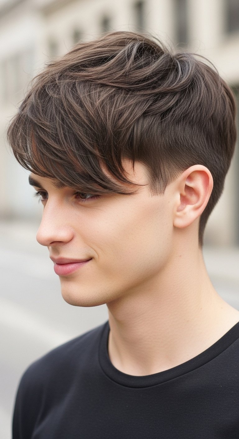 18 Men’s Hairstyles for Narrow Faces – Stylish & Balanced Looks ...