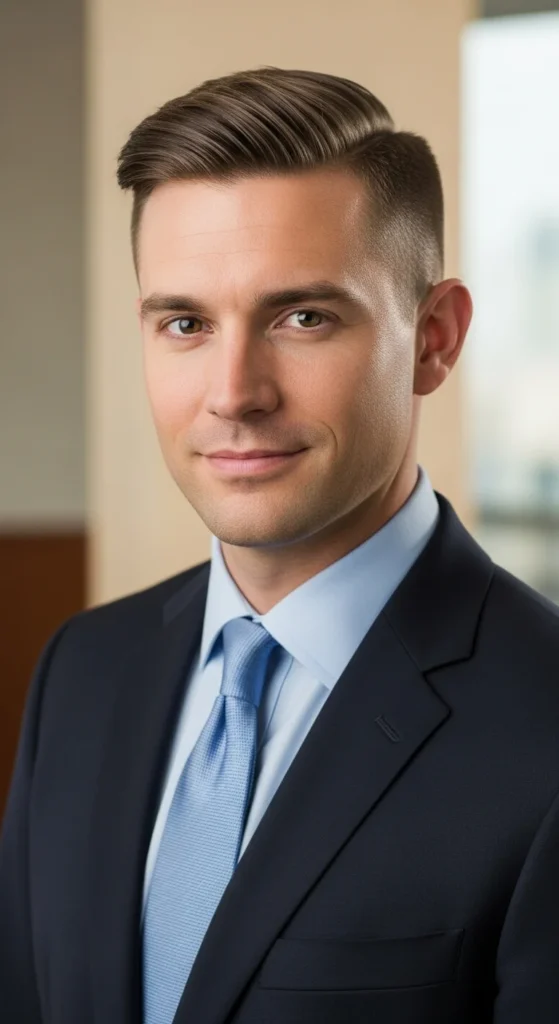 17 Men’s Hairstyles for Interview – Professional & Stylish ...