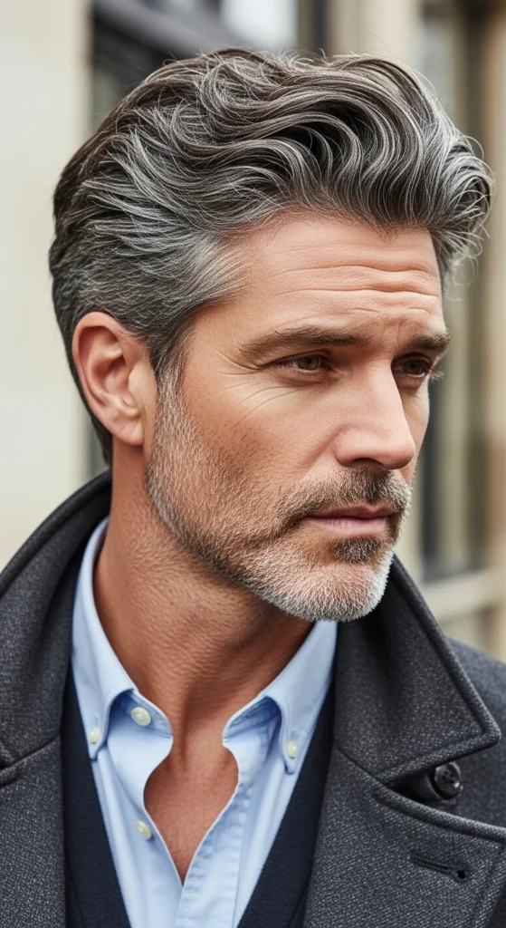 16 Salt and Pepper Hairstyles for Men That Exude Confidence ...