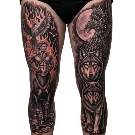 14 Men’s Leg Tattoos That Hit Hard Without Trying Too Hard