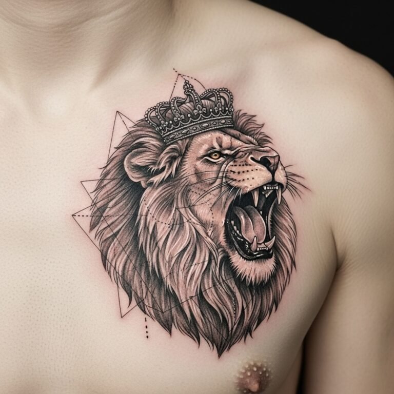 45+ Men’s Chest Tattoos: Bold Ideas, Designs & Celebrity Inspiration ...