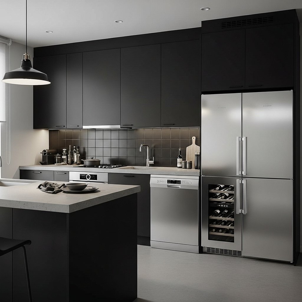 15 Bachelor Kitchen Design Ideas - styleobsidian.com