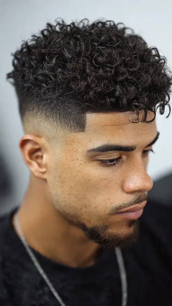 18 Fade Haircut Ideas for Curly Hair That Men Are Loving in 2025