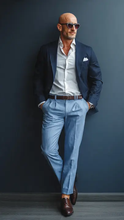 10 Best Outfits for Bald Men | Bold & Stylish Looks - styleobsidian.com