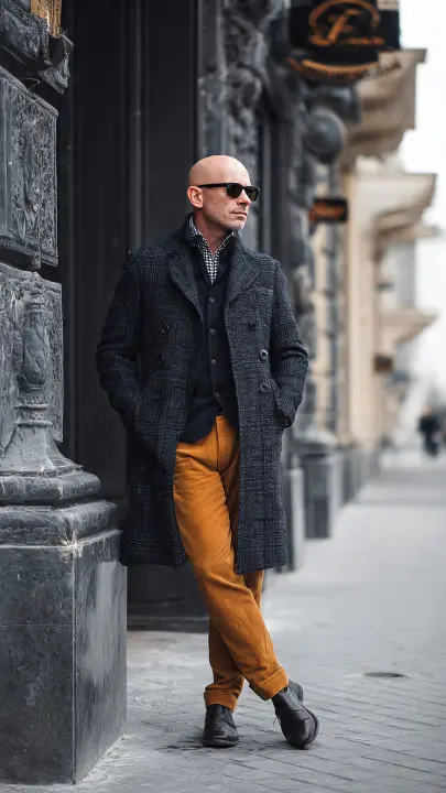 10 Best Outfits for Bald Men | Bold & Stylish Looks - styleobsidian.com