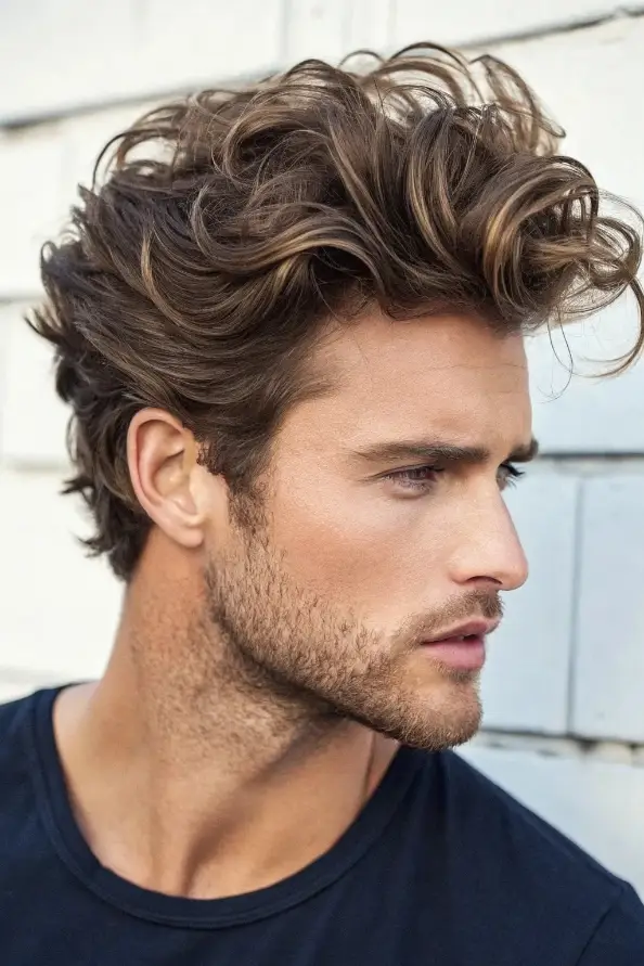 20 Men’s Wavy Hairstyles That Bring Out Your Natural Texture