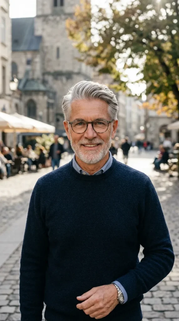 20 Hairstyles for Men Over 60 in 2026
