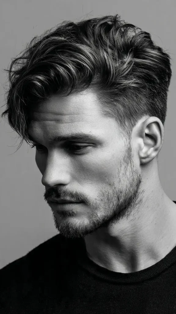 20 Flow Haircut with Side Part Ideas Every Man Should Try in 2025