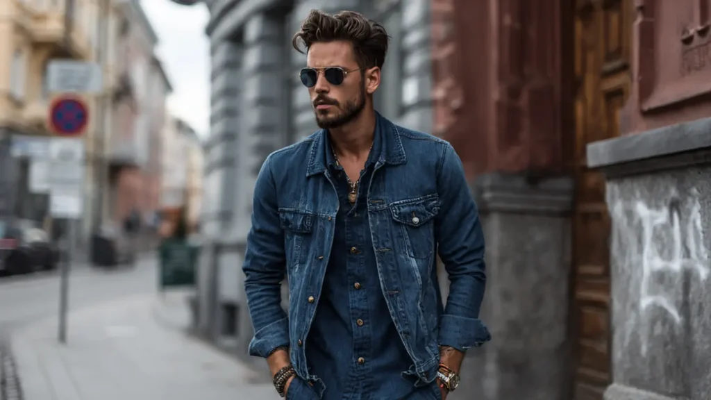 15 Trendy Denim Outfits for Men | How to Wear Denim in 2026 ...