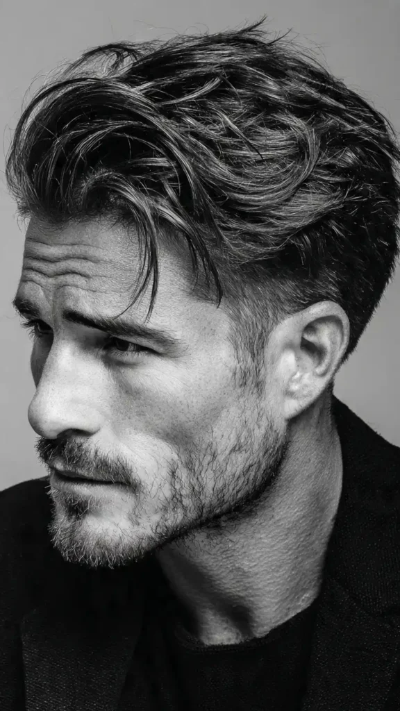 20 Flow Haircut with Side Part Ideas Every Man Should Try in 2025