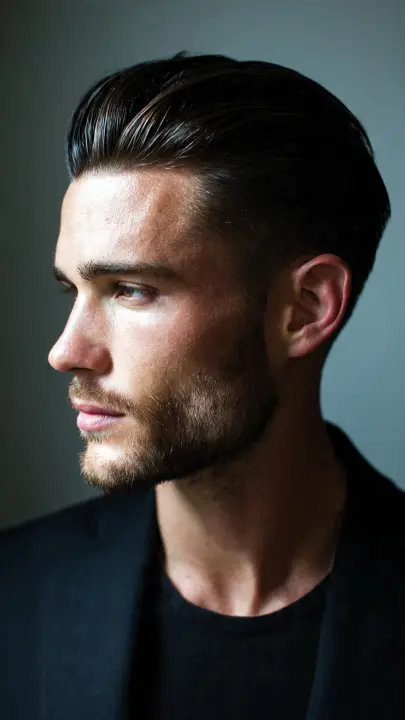 19 Slicked Back Hairstyles for Men | Modern Haircuts 2026 ...