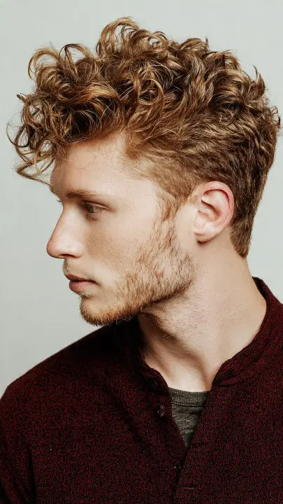 21 Layered Haircuts for Men with Curly Hair – Stylish & Voluminous ...