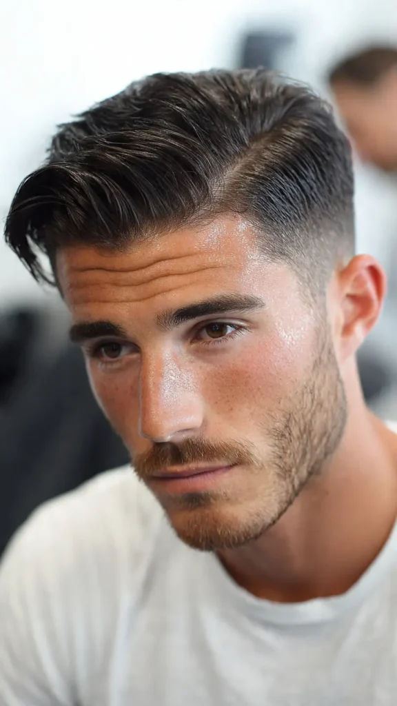 From Pompadours to Fades: 20 Hairstyles for Round Faces Men Love ...