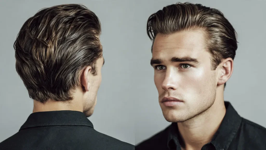 19 Slicked Back Hairstyles for Men | Modern Haircuts 2026 ...
