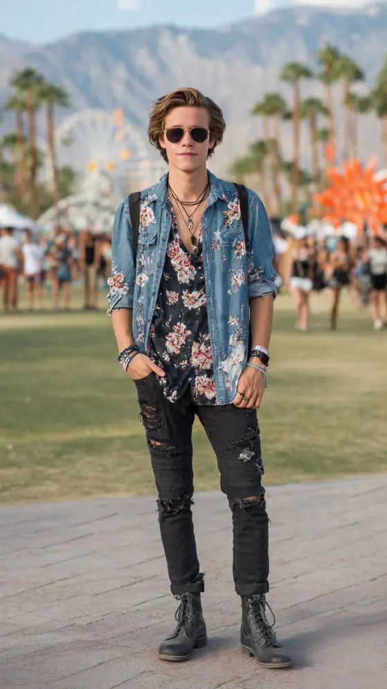 12 Trendy Men’s Coachella Outfits You’ll Want to Copy
